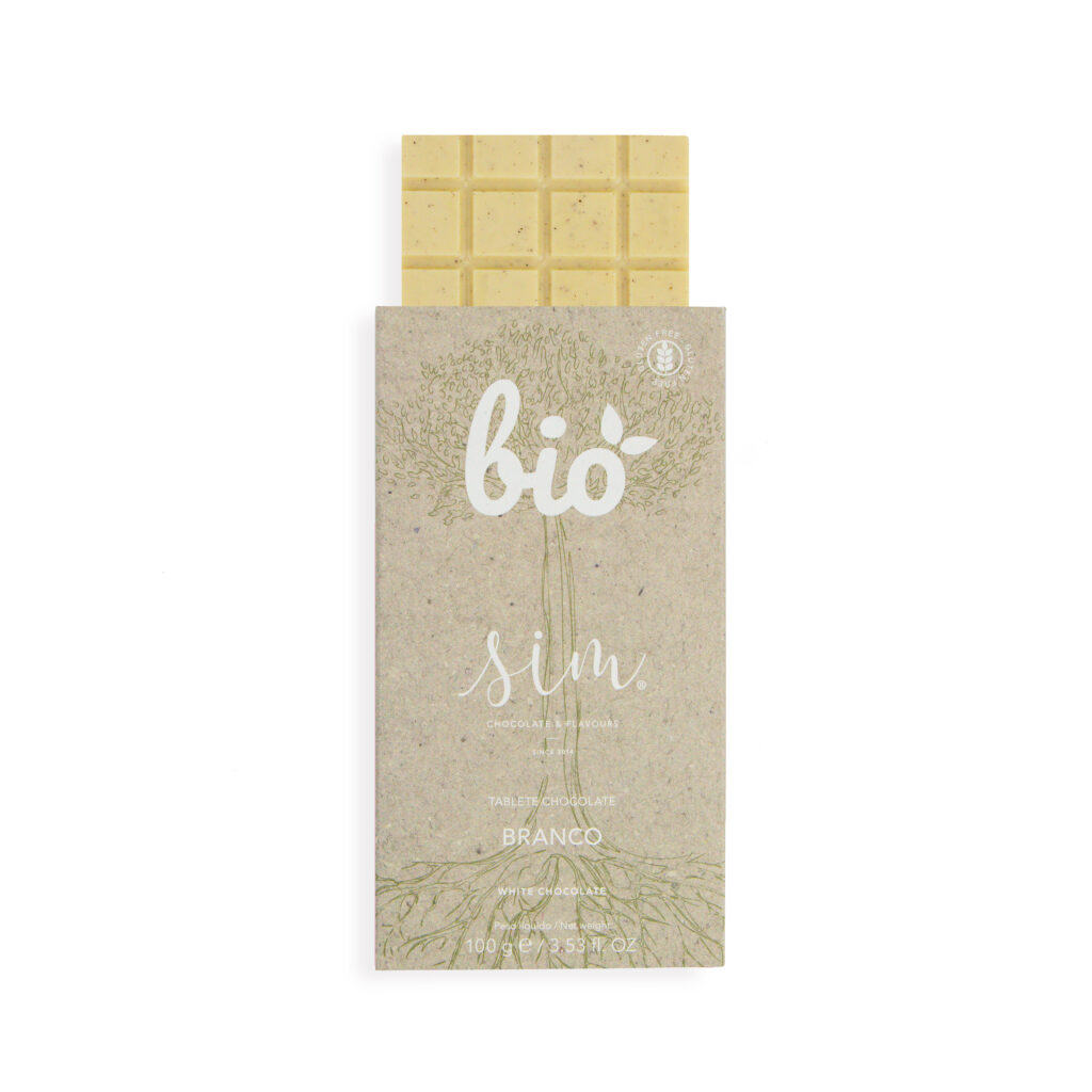 Organic White Chocolate Tablet - Chocolate bars - SIM Chocolate